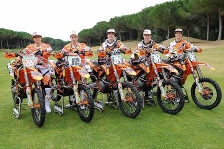 Red Bull KTM Factory Racing 2012. Official Photo Shooting - Xoffroad