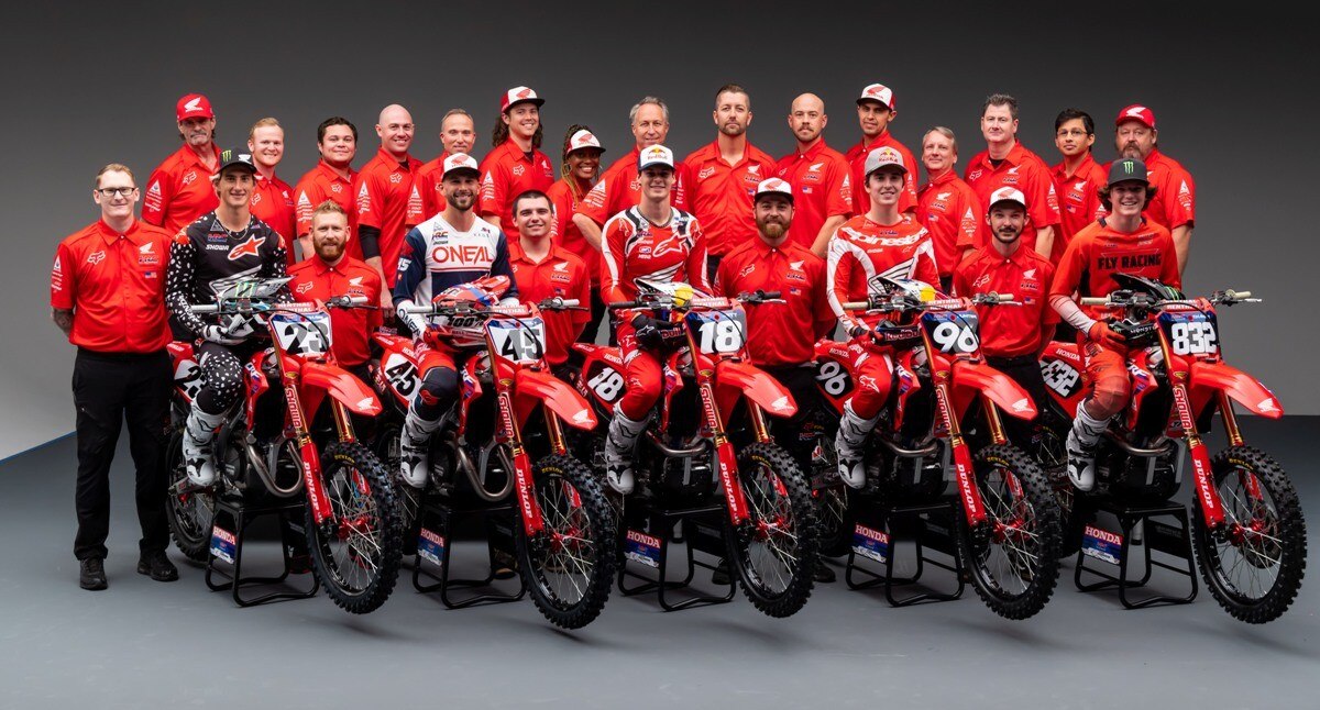 Il Team Honda HRC presenta la formazione 2023 - Xoffroad