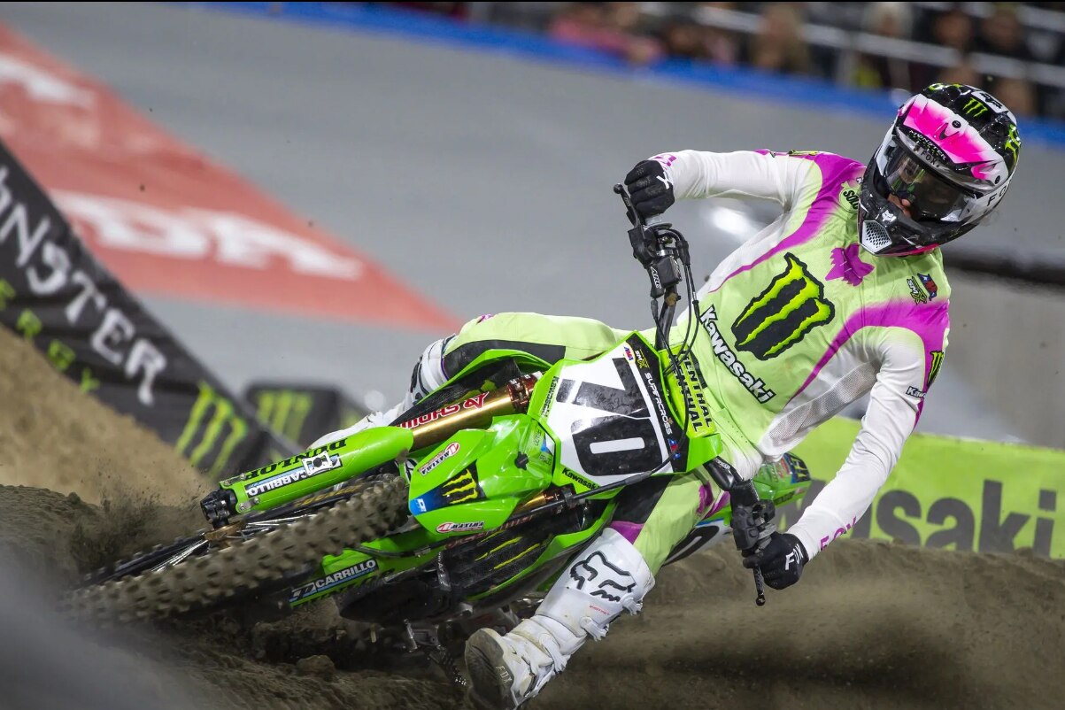 Jorge Prado out per Glendale - Xoffroad