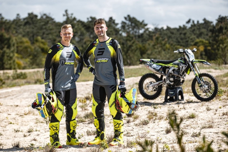 Il Team Triumph Factory Racing Enduro pronto all’esordio nel Mondiale ...