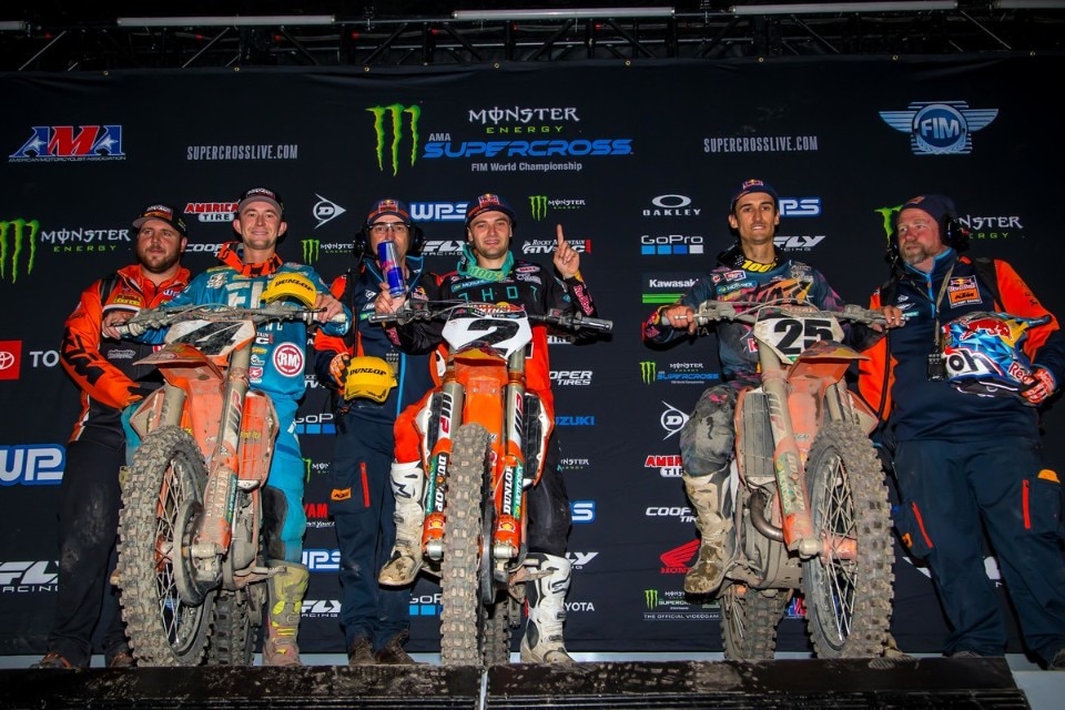AMA Supercross 2019, Cooper Webb fa il bis ad Oakland - Xoffroad