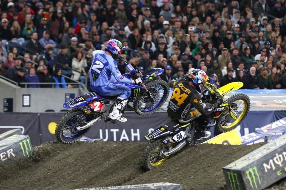 AMA Supercross 2025 - A Seattle doppietta Yamaha con Cooper Webb e Cole ...