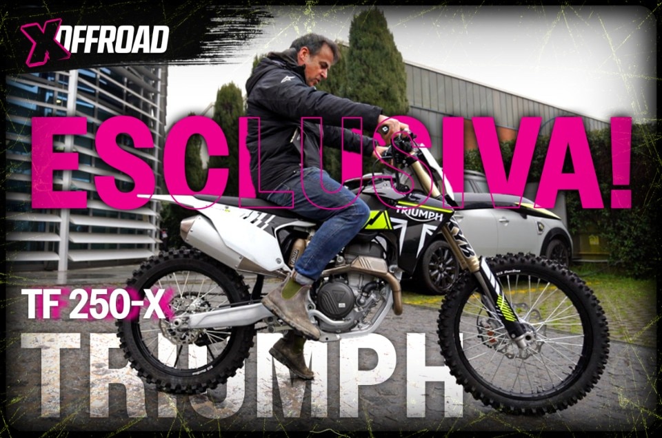 Triumph TF 250-X, anteprima e prezzi - Xoffroad